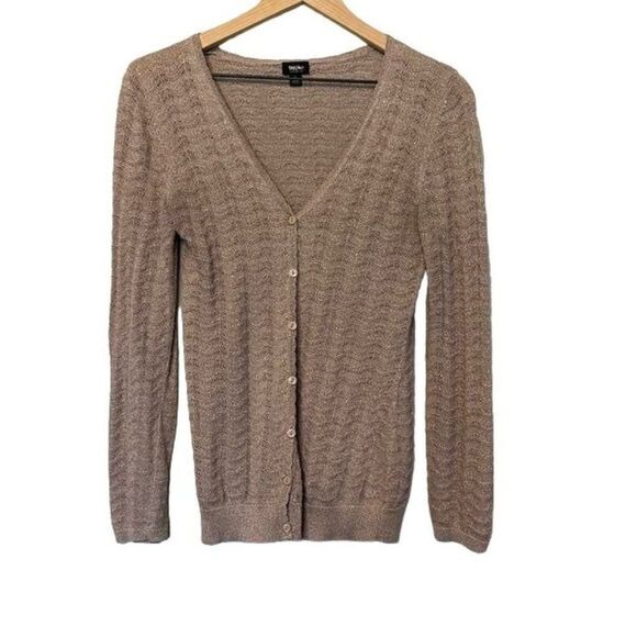Mossimo Supply Co. | Sweaters | Mossimosmall Silver Sparkle Open Knit ...